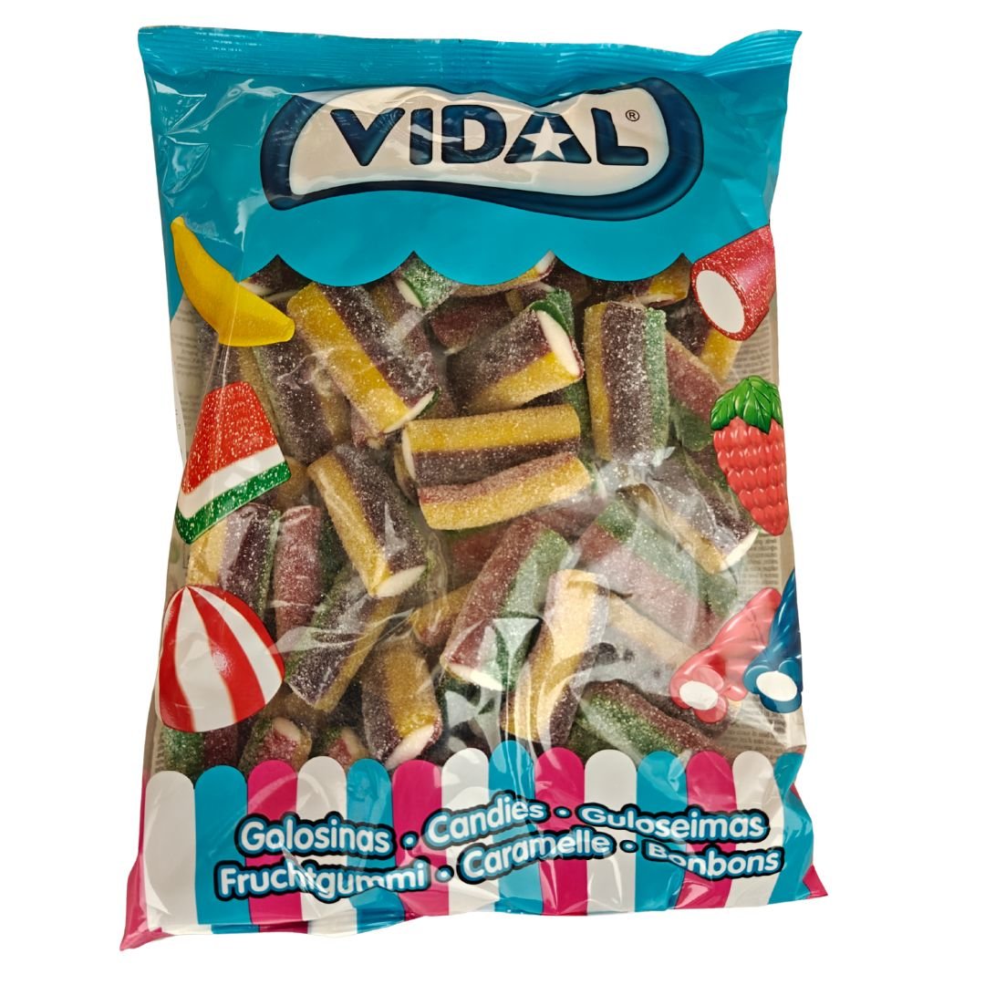 Drænrør XL Sour Regnbue Vidal 1 kg pose - LØSVÆGT - Slikboden ApS