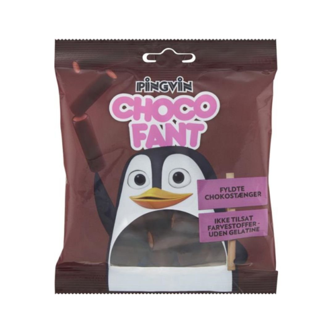 Toms Chocofant 30 x 130 g - Brunt slik - Slikboden ApS